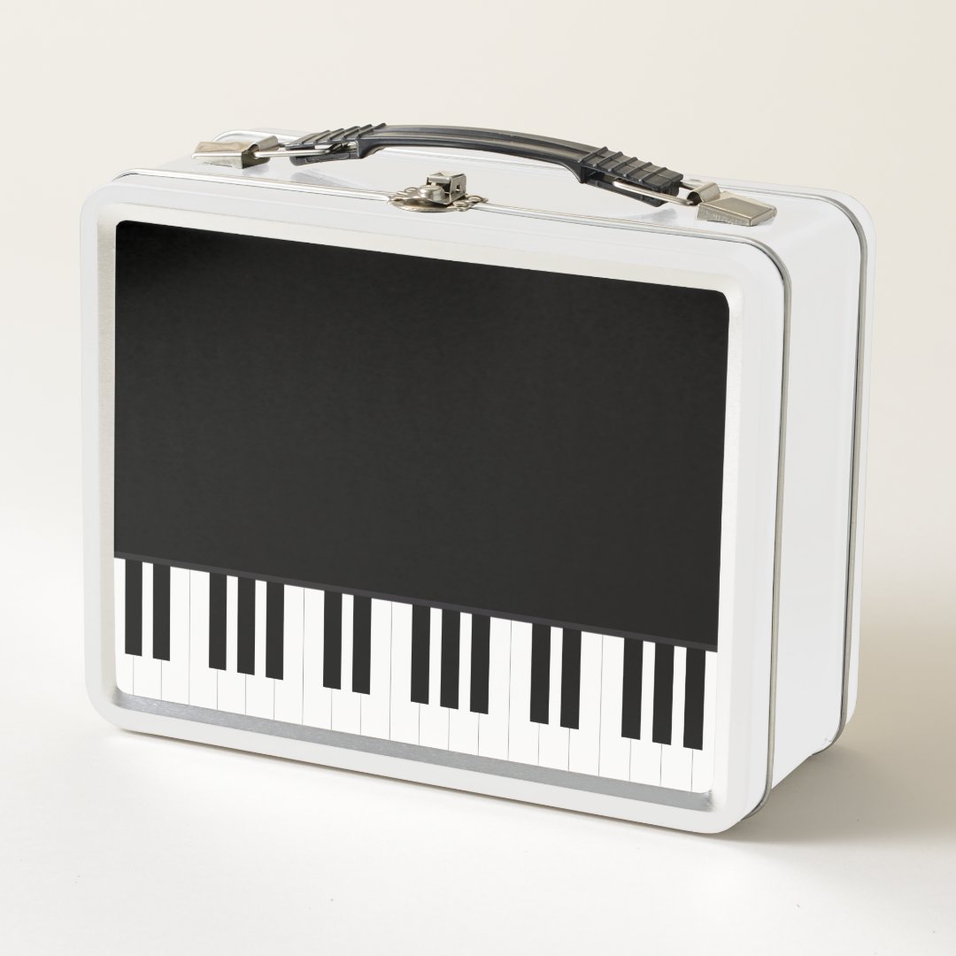 PIANO MUSIC METAL LUNCH BOX | Zazzle