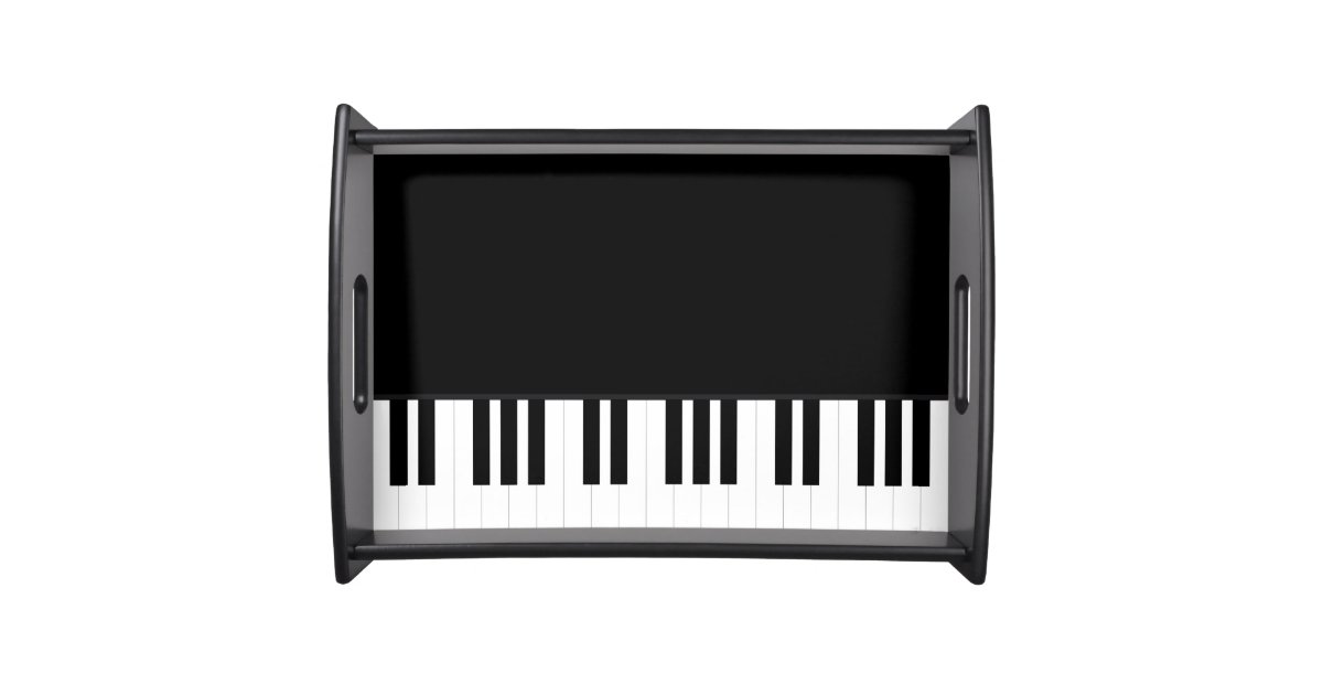 PIANO MUSIC SERVING TRAY | Zazzle