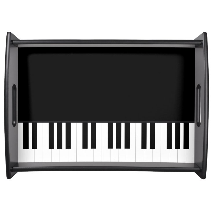 PIANO MUSIC SERVING TRAY | Zazzle