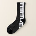 PIANO MUSIC SOCKS | Zazzle