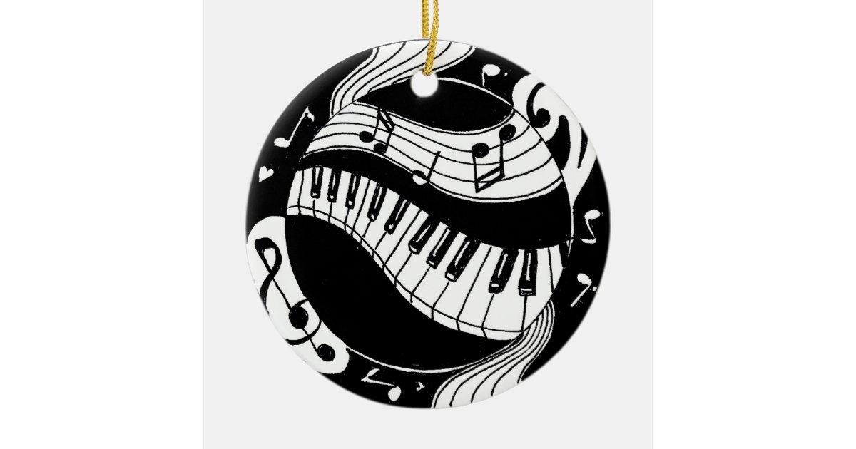 piano ornament | Zazzle