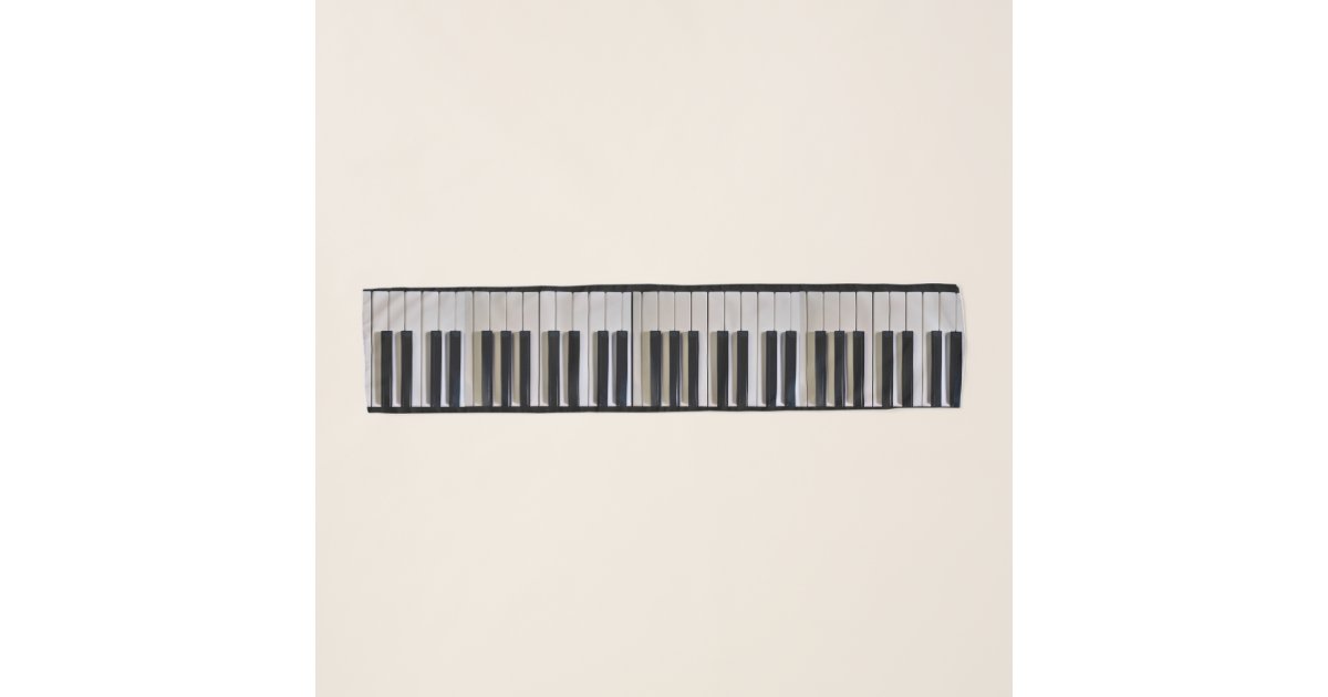Piano Scarf | Zazzle