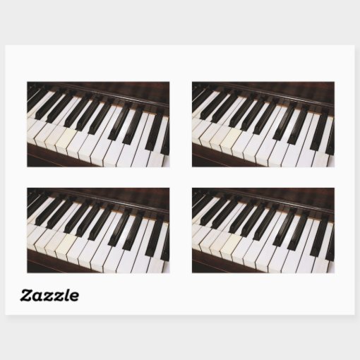 Piano Stickers | Zazzle