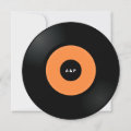 Piano Vinyl Music Partitions Themed Black Wedding Invitation | Zazzle