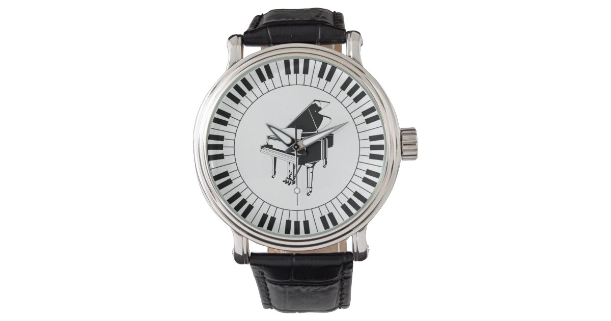 Piano Watch | Zazzle