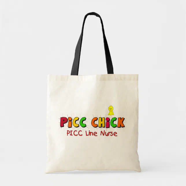 PICC LINE Nurse Gifts Tote Bag | Zazzle