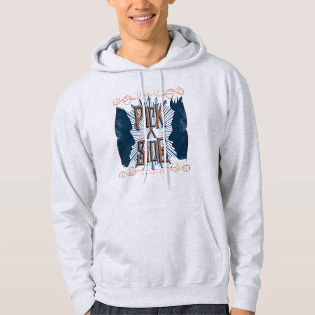 Pick A Side Hoodie | Zazzle