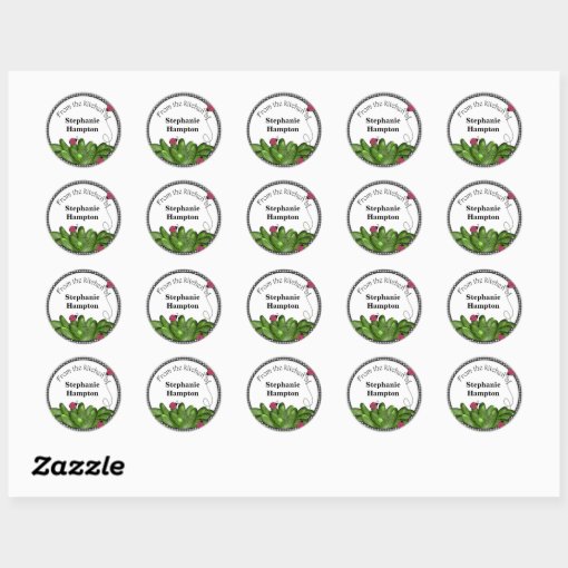 Pickle Jar Stickers | Zazzle