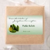 Pickle Relish Canning Labels | Zazzle