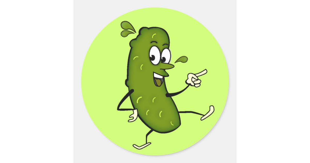 Pickle Sticker | Zazzle