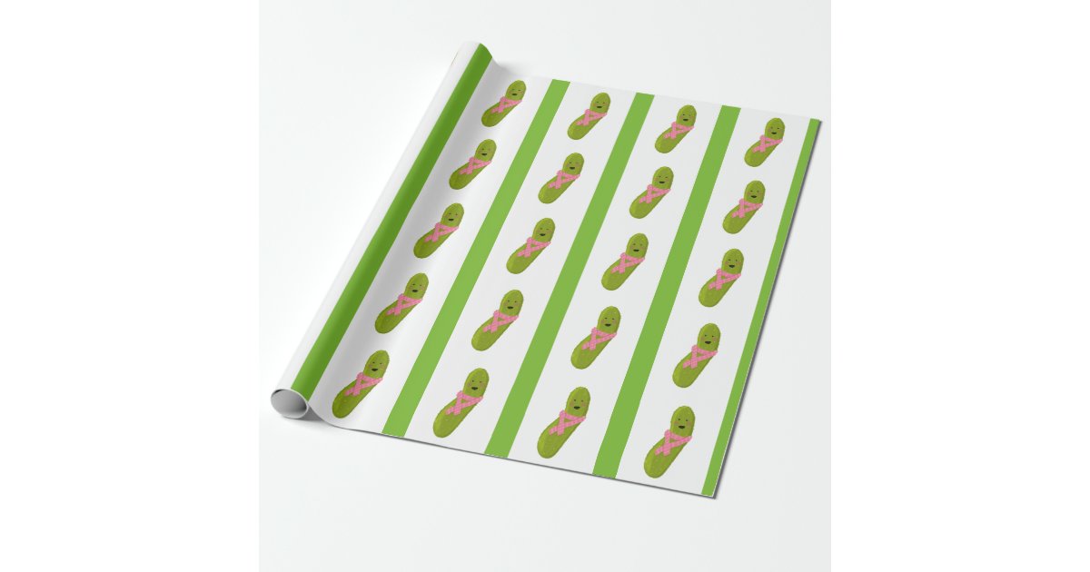 Pickle Wrapping Paper | Zazzle