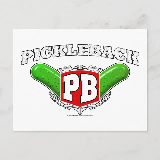 Pickleback Logo Postcard | Zazzle