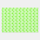 Pickleball Balls - Green Pickleball Balls on White Wrapping Paper ...