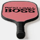 PICKLEBALL BOSS PINK MOM PADDLE | Zazzle