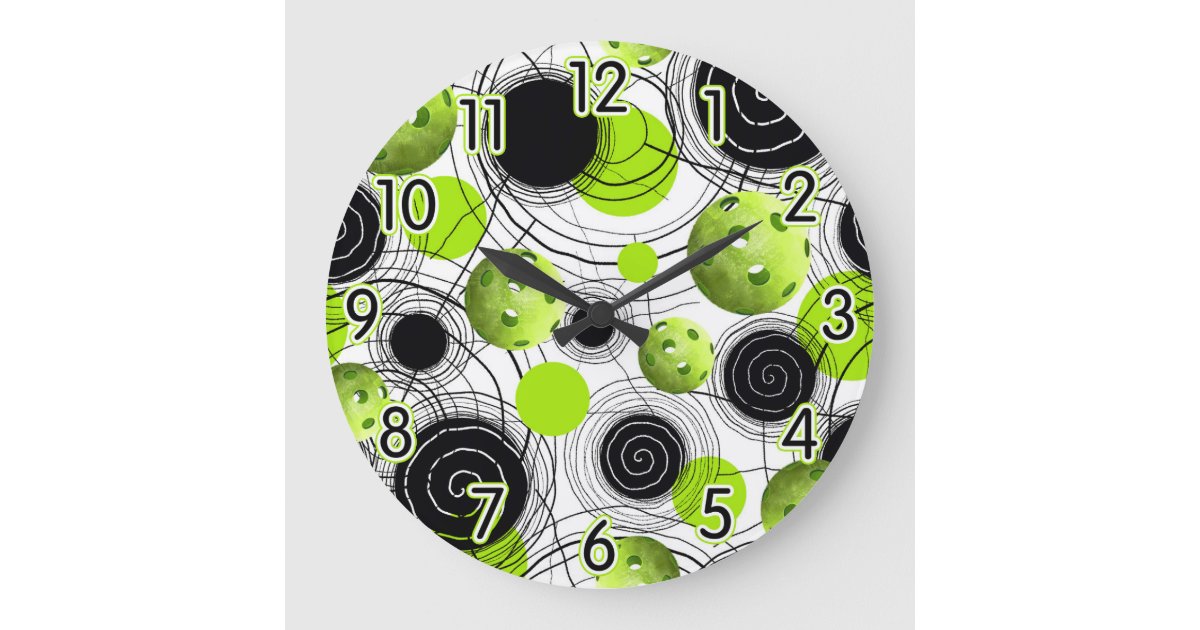 Pickleball Clock | Zazzle
