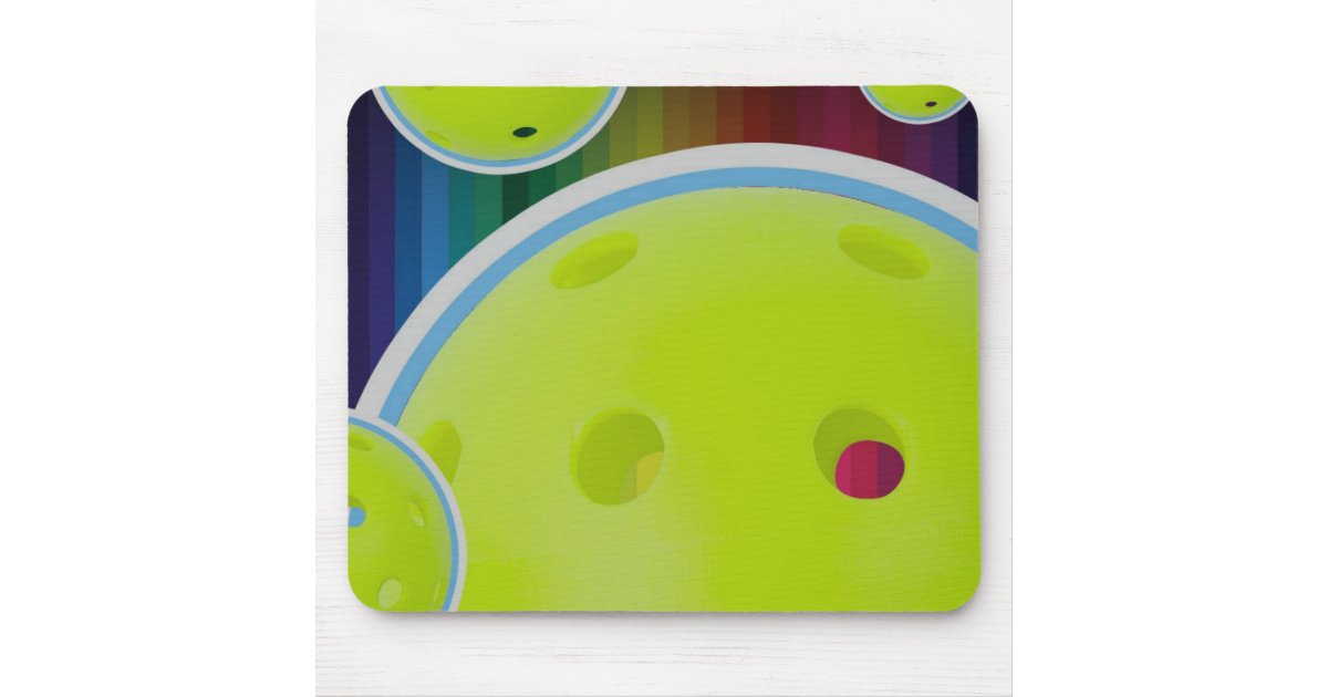 Pickleball Customize Personalize Pickle Ball Fun Mouse Pad | Zazzle