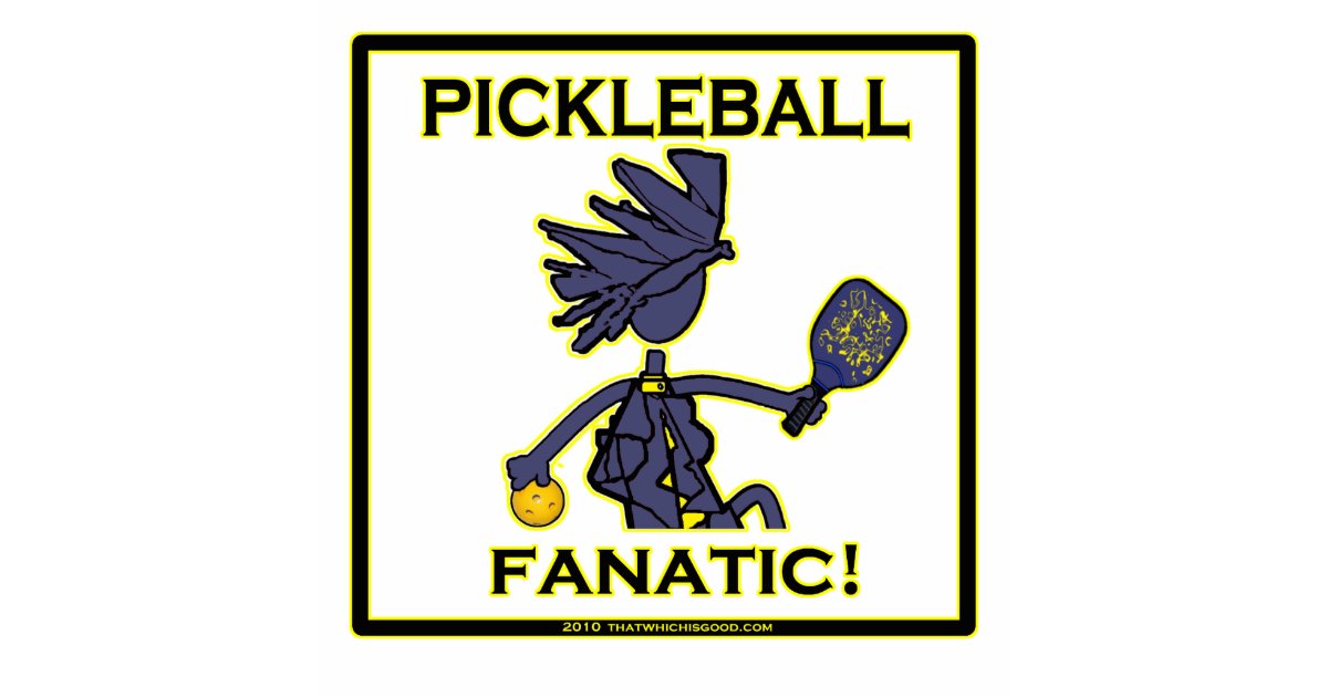 Pickleball Fanatic Statuette | Zazzle