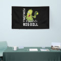 Pickleball It's Kind of a Big Dill Banner | Zazzle