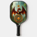 Pickleball Paddle Dragon's Fury: Dragon Print Pick | Zazzle