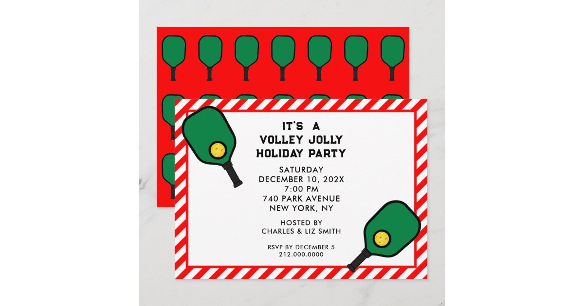 Pickleball Party Invitation | Zazzle