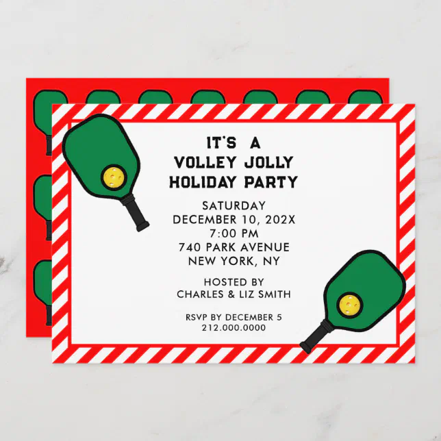 Pickleball Party Invitation | Zazzle