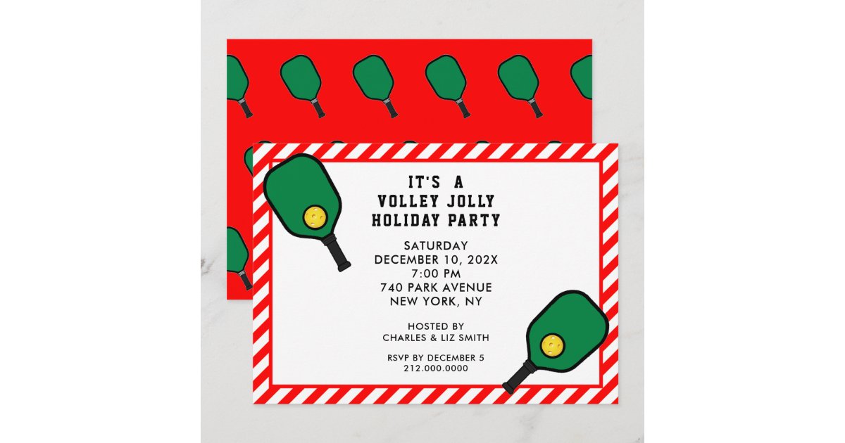 Pickleball Party Invitation | Zazzle