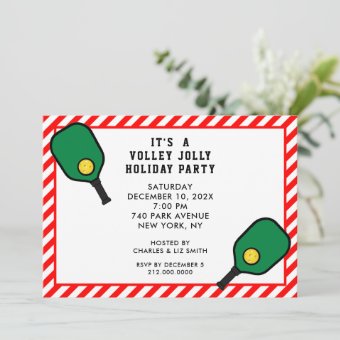 Pickleball Party Invitation | Zazzle
