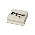 Pickleball Personalized Name Rubber Stamp | Zazzle