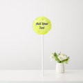 Pickleball Pickle Ball Yellow Customize Personaliz Balloon | Zazzle