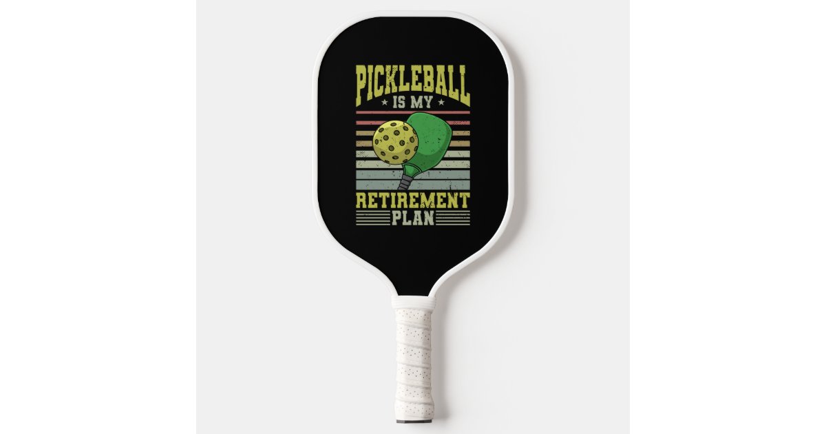 Pickleball - Pickleball Retirement Pickleball Paddle | Zazzle