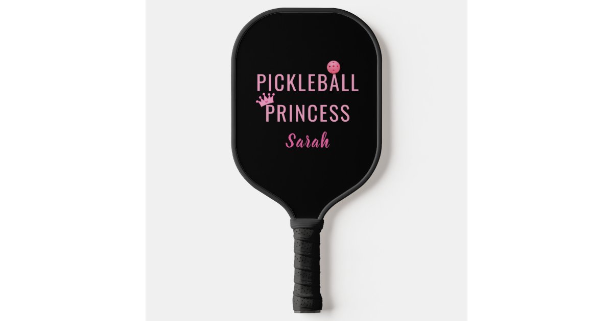 Pickleball Princess Personalized Pickleball Paddle | Zazzle