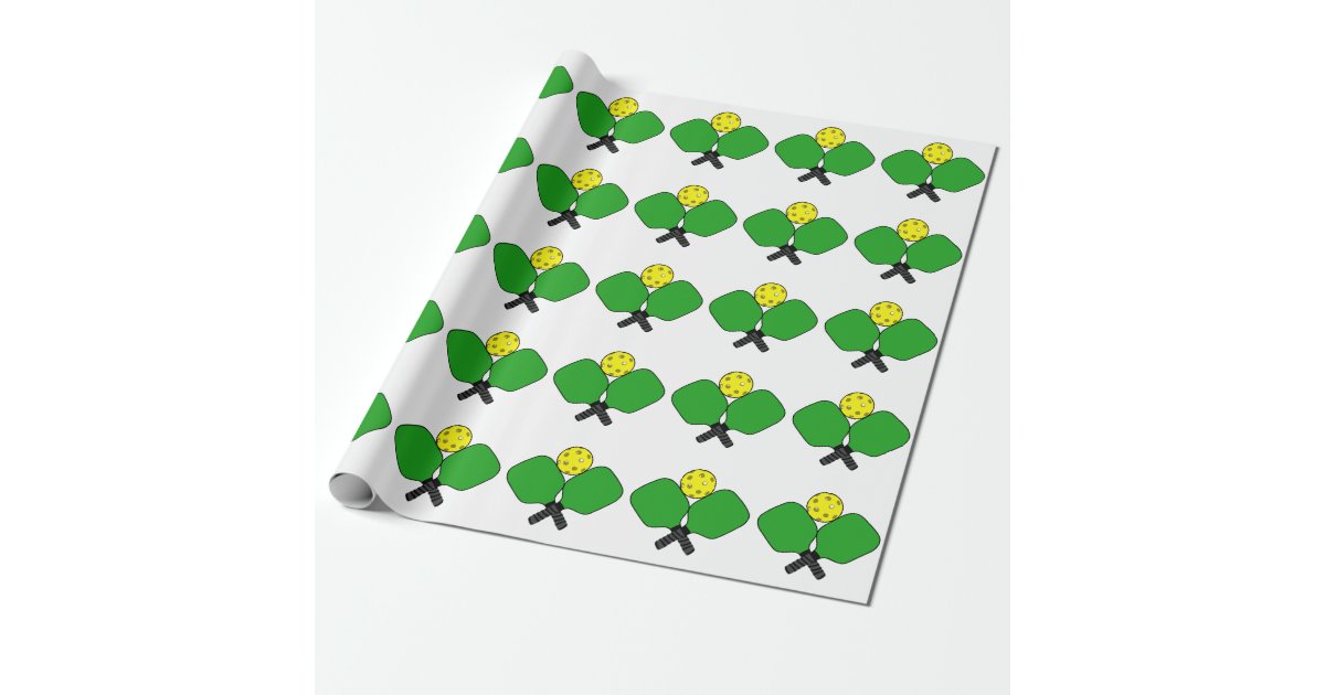 Pickleball Wrapping Paper | Zazzle
