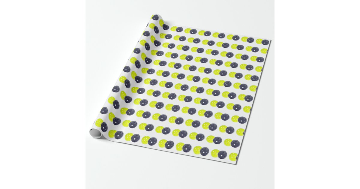 Pickleball Wrapping Paper | Zazzle
