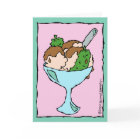 Pickles and Ice Cream Congratulations on Pregnancy Card | Zazzle