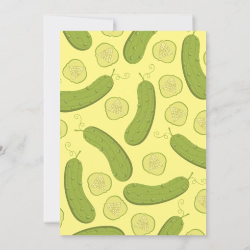 Pickles Kid 1st Birthday Party Food Invitation | Zazzle