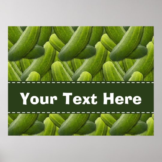 Pickles; Pickle Poster | Zazzle.com