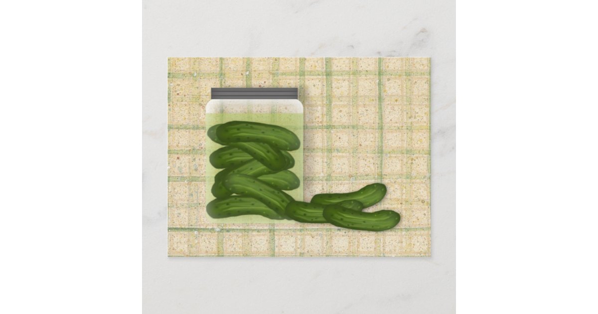 Pickles Recipe Card | Zazzle