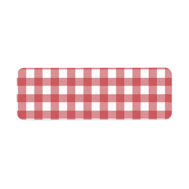 Picnic Pattern Label | Zazzle