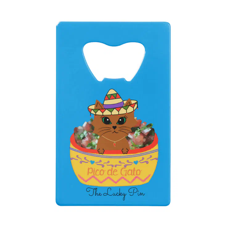 Pico de Gato bottle opener | Zazzle