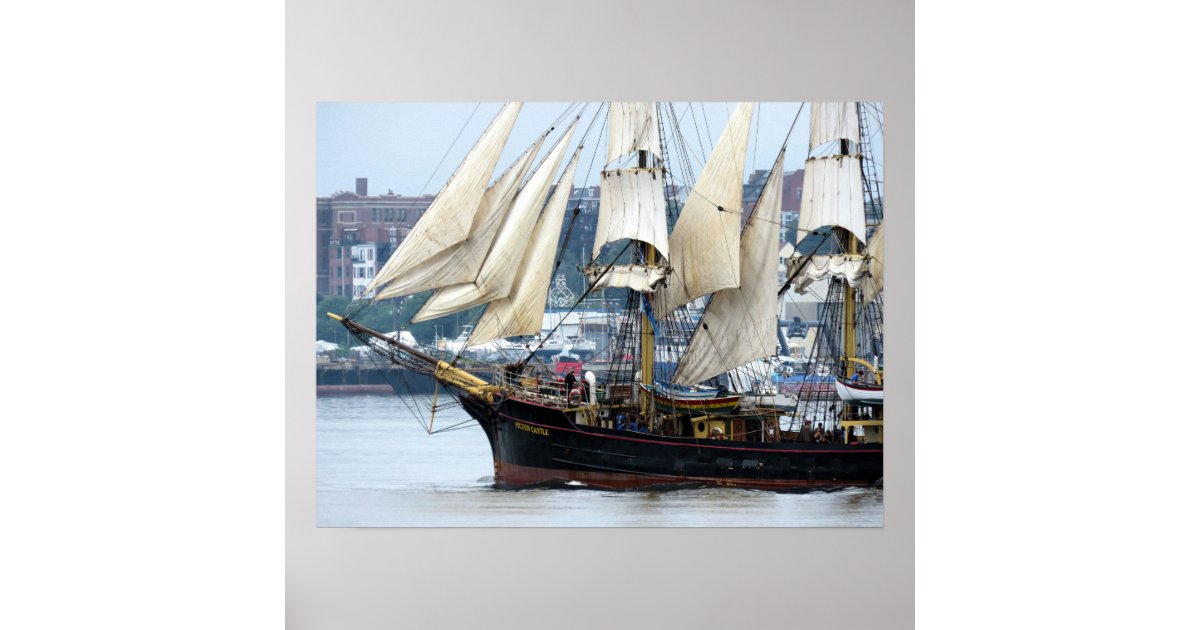 Picton Castle Cook Islands Poster | Zazzle