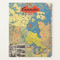 Pictorial Map of Canada - Landmarks Planner | Zazzle