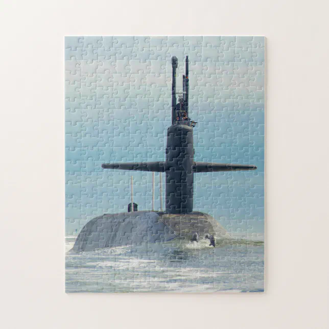 Picture of a Submarine Tennessee. Jigsaw Puzzle | Zazzle