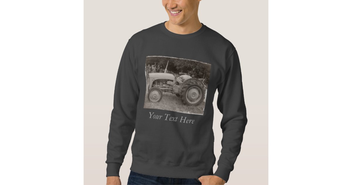 picture of old grey massy tractor sweatshirt | Zazzle