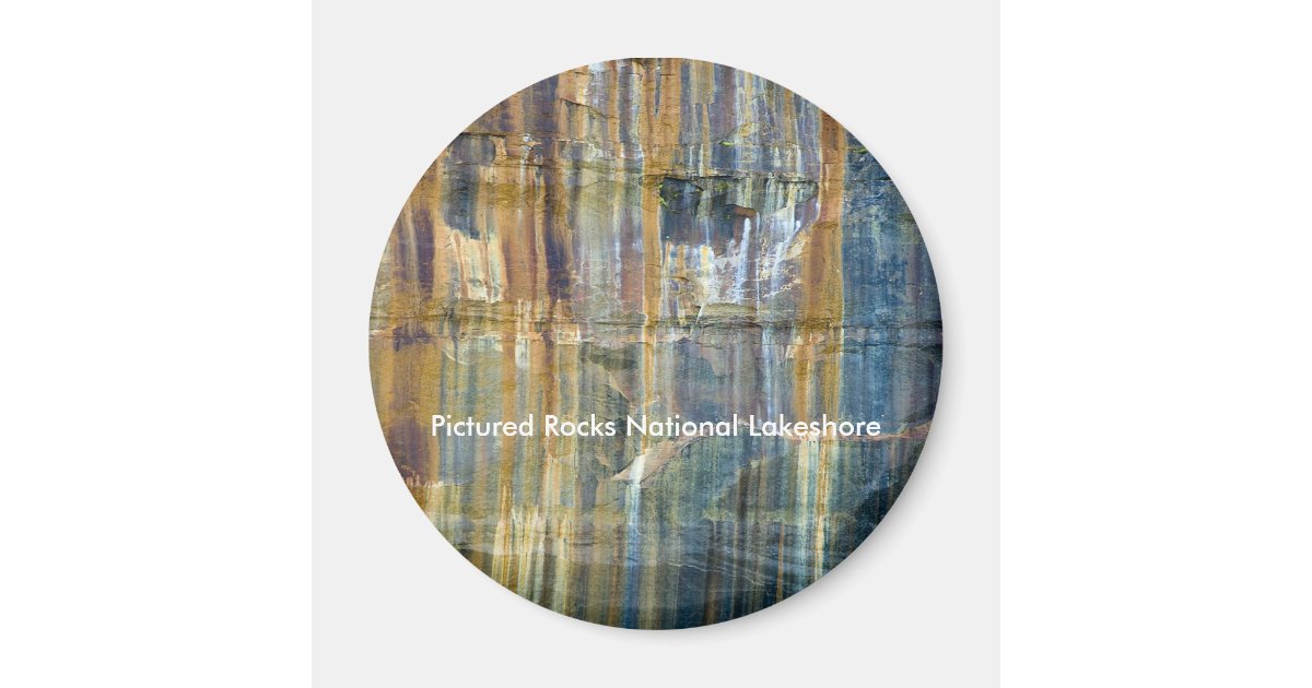 Pictured Rocks National Lakeshore Magnet | Zazzle