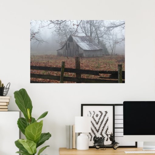 Pictures of barns poster | Zazzle
