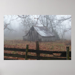 Pictures of barns poster | Zazzle