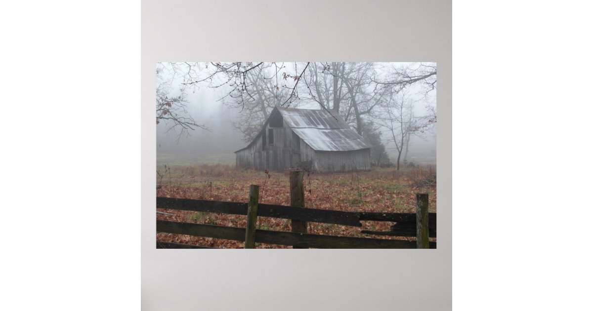 Pictures of barns poster | Zazzle