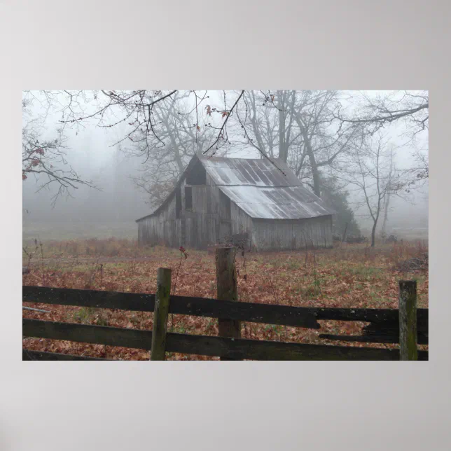 Pictures of barns poster | Zazzle