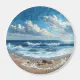 Picturesque Beach - Beautiful Beach Scene Magnet | Zazzle