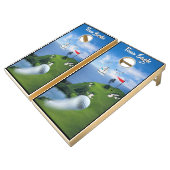 Picturesque Golf Course Cornhole Set | Zazzle